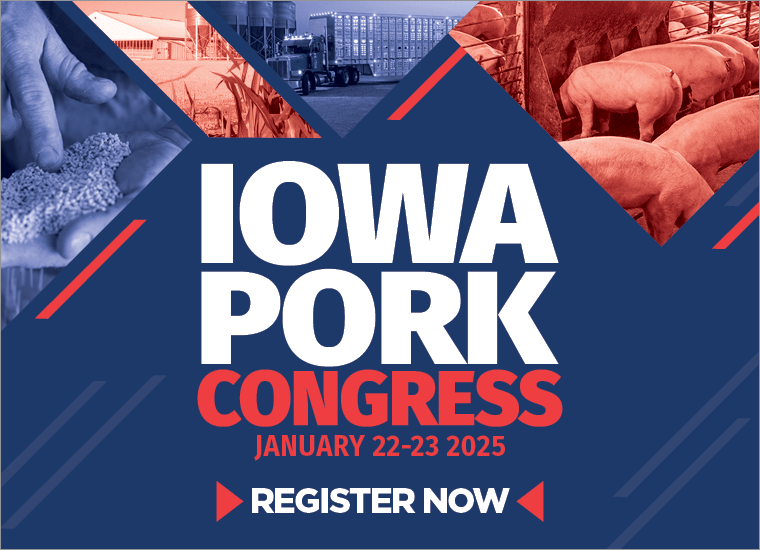 Iowa Pork Congress Coming to Des Moines January 22 and 23