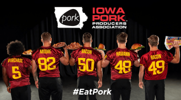 Iowa Pork enters NIL deal with Purchase Moore Hamann Bacon