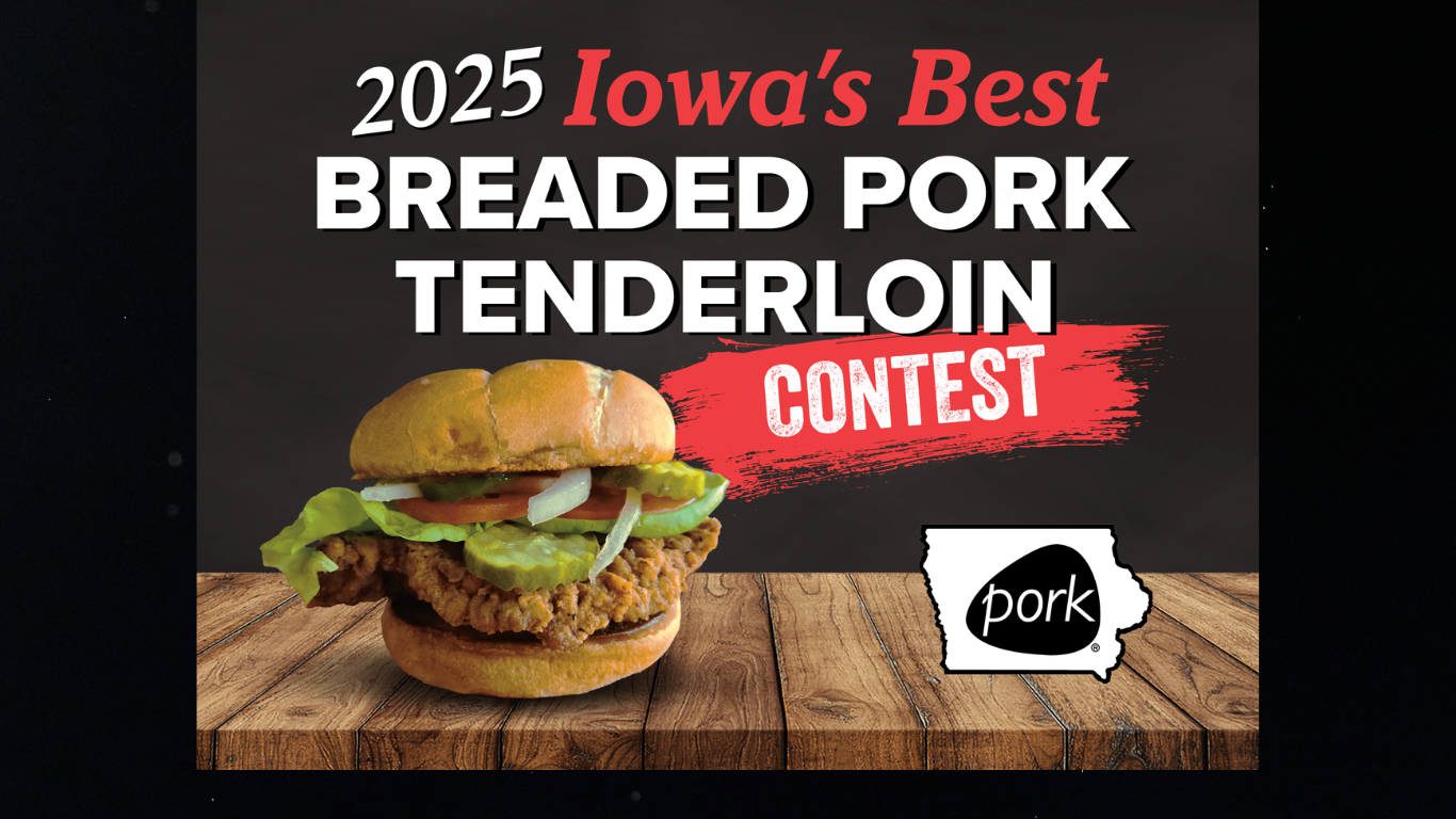 Nominations Open for Iowa's Best Breaded Pork Tenderloin