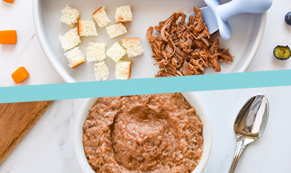 Easy Pulled Pork for Babies & Toddlers